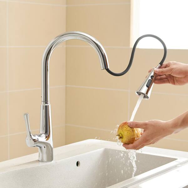 Touchless - Pull Out Kitchen Faucets - The Home Depot