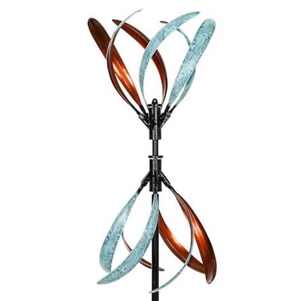 71 in. Metal Wind Spinner HPDGGQD56Z - The Home Depot
