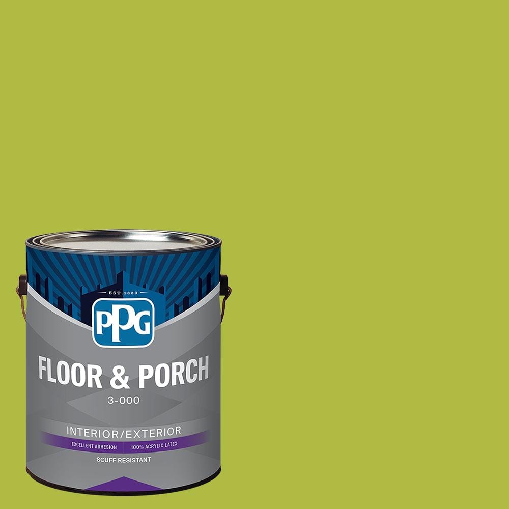 Reviews for PPG 1 gal. PPG1219-6 Hopscotch Satin Interior/Exterior ...