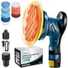 Saker 6 in. Mini Cordless Buffer Polisher, Portable Polishing Machine ...
