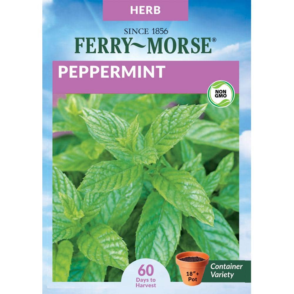 Ferry-Morse Peppermint Herb Seed 9015 - The Home Depot