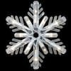 GE 150-Light Clear Random Sparkle Snowflake Icicle Light Set 78966HD ...