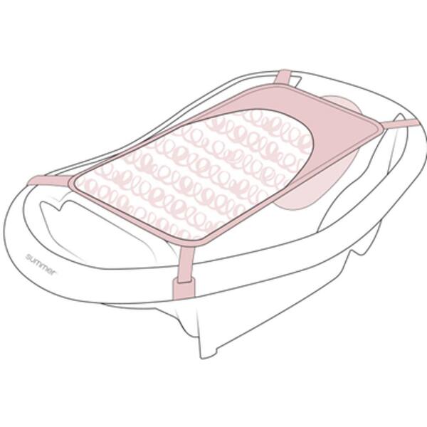 Ingenuity Comfy Clean Tub Pink 17138 - The Home Depot