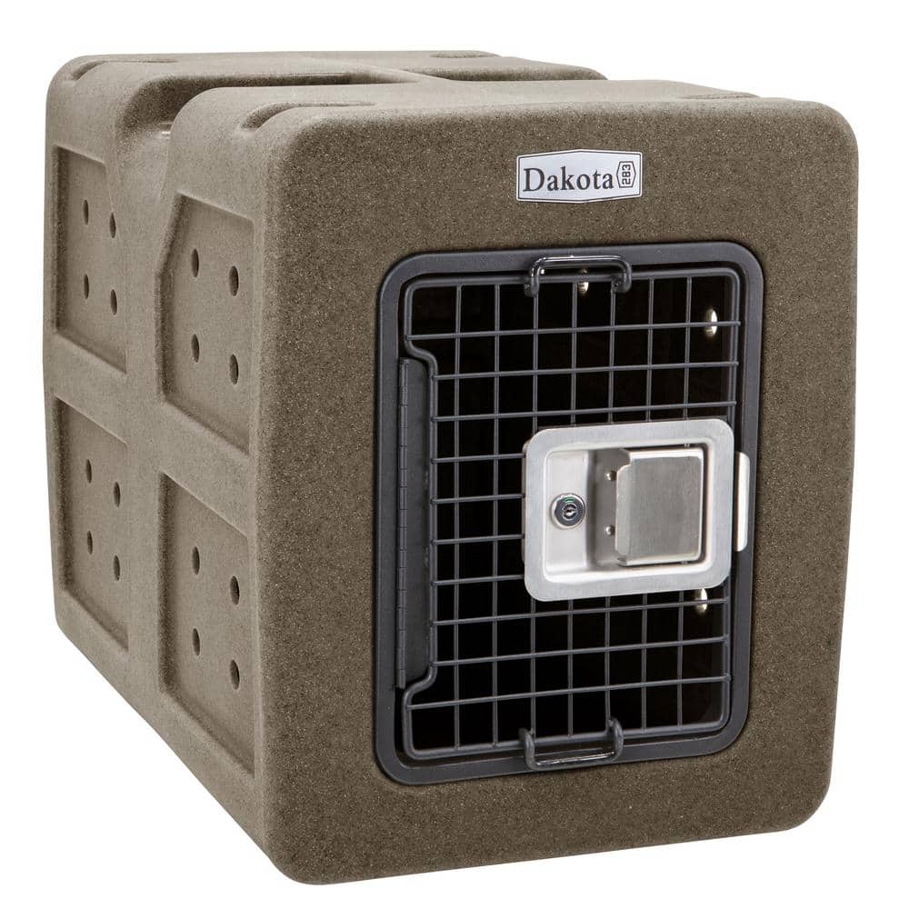 DAKOTA 283 G3 Framed Door Kennel with Dakota Guard - Small - Coyote ...