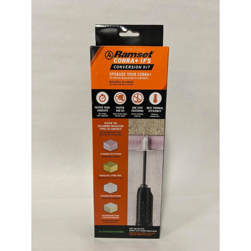 Ramset Cobra+ IFS Insulation Fastening System Conversion Kit (1-Pack ...
