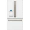 Cafe 27.8 cu. ft. Smart French Door Refrigerator with Hot Water ...