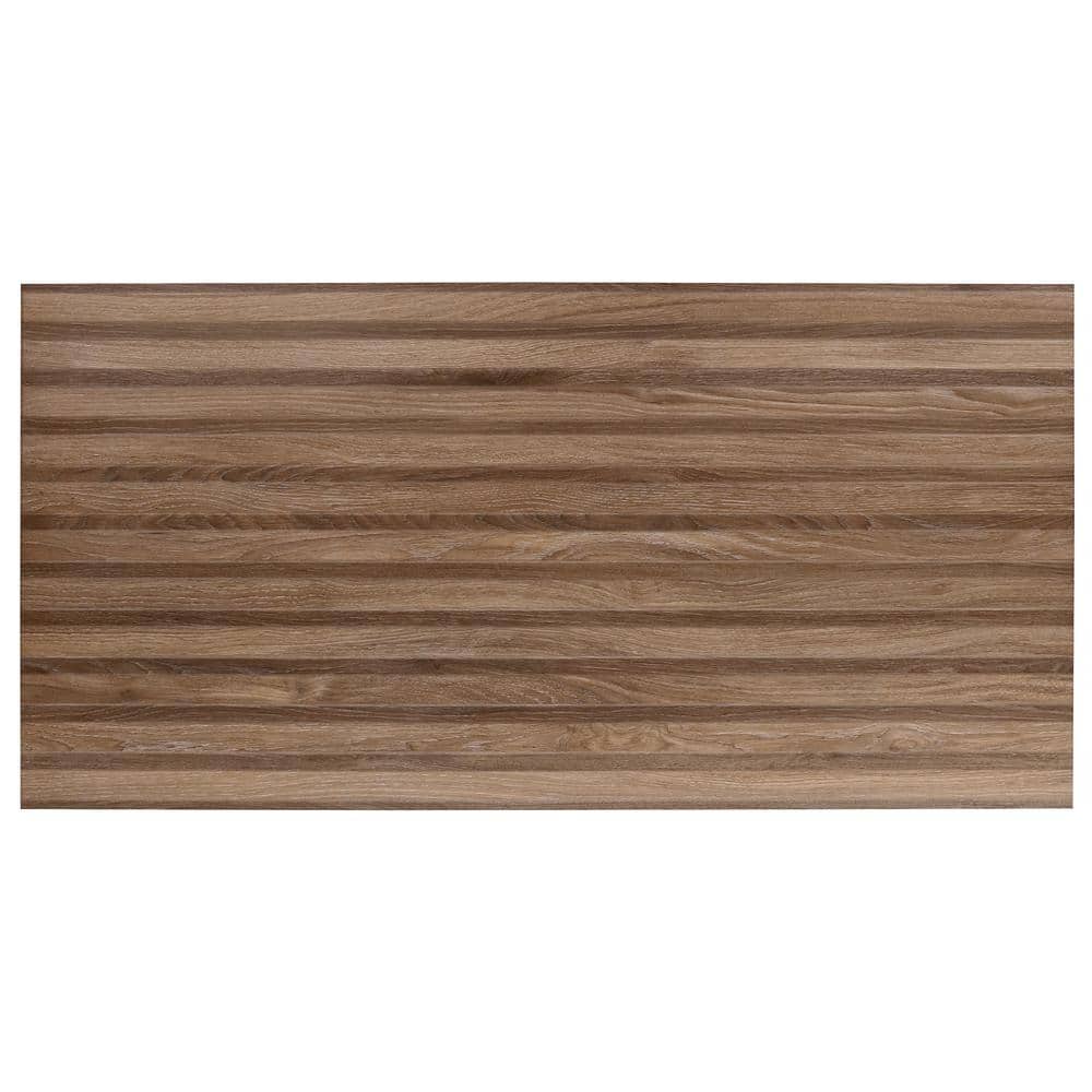 Ivy Hill Tile Brookline Ribbon Roble Brown 4 in. x 0.35 in. Matte ...