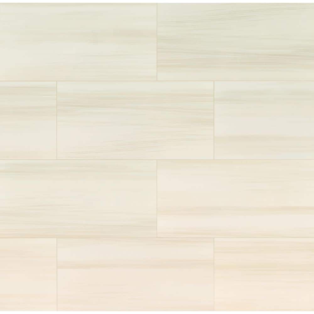 Reviews for MSI Bianco Dolomite 12 in. x 24 in. Polished Porcelain ...