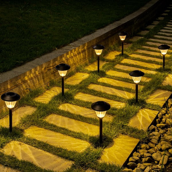 Waterproof - Solar - Path Lights - The Home Depot