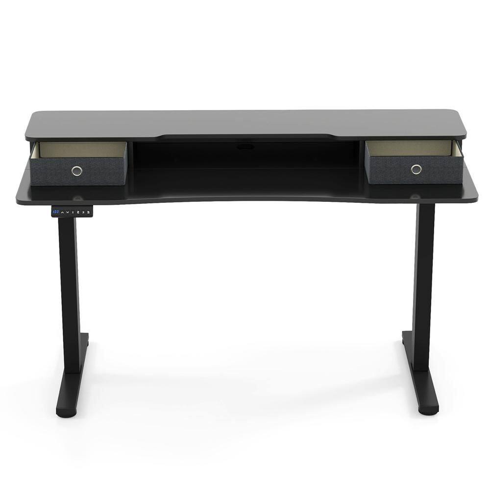 HONEY JOY 55" x 24"Height Adjustable Electric Standing Desk with ...
