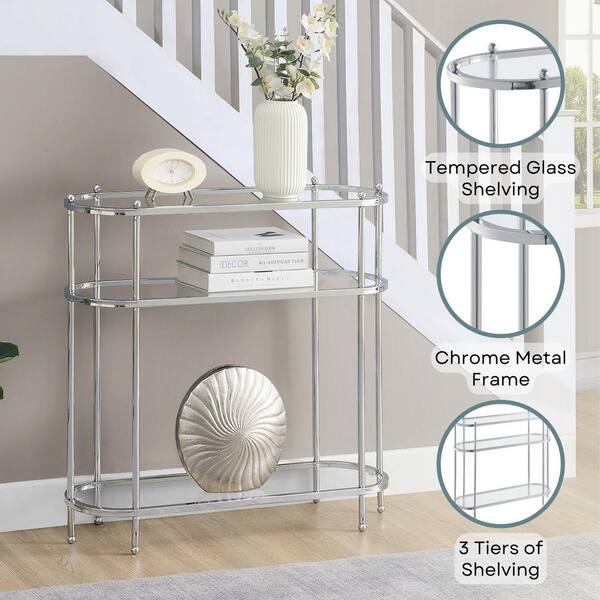 Glass hall stand store