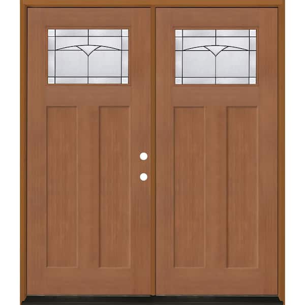 Steves & Sons Regency 72 in. x 80 in. 1/4 TopL Horizon Glass LHIS ...