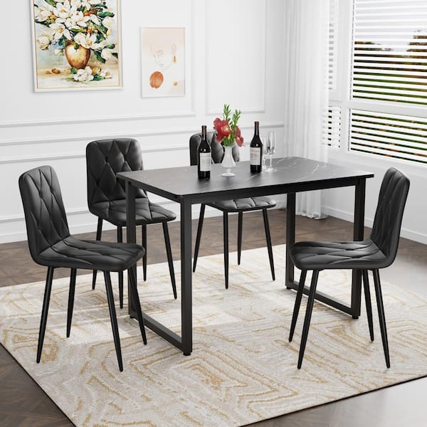 Sturdy black dining chairs store