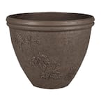 Arcadia Garden Products Basket Weave 18 in. x 14 in. Dark Charcoal PSW ...