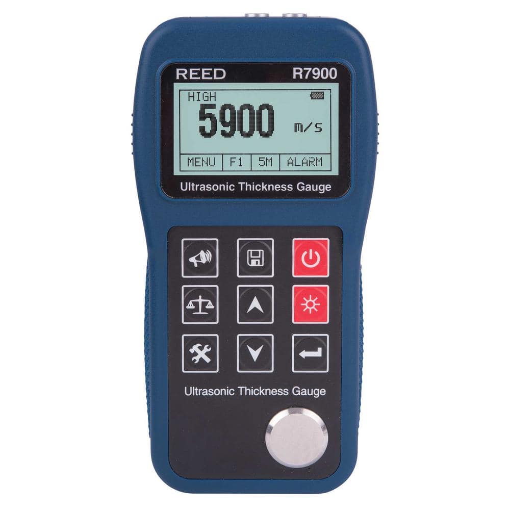 REED Instruments Ultrasonic Thickness Gauge R7900 - The Home Depot