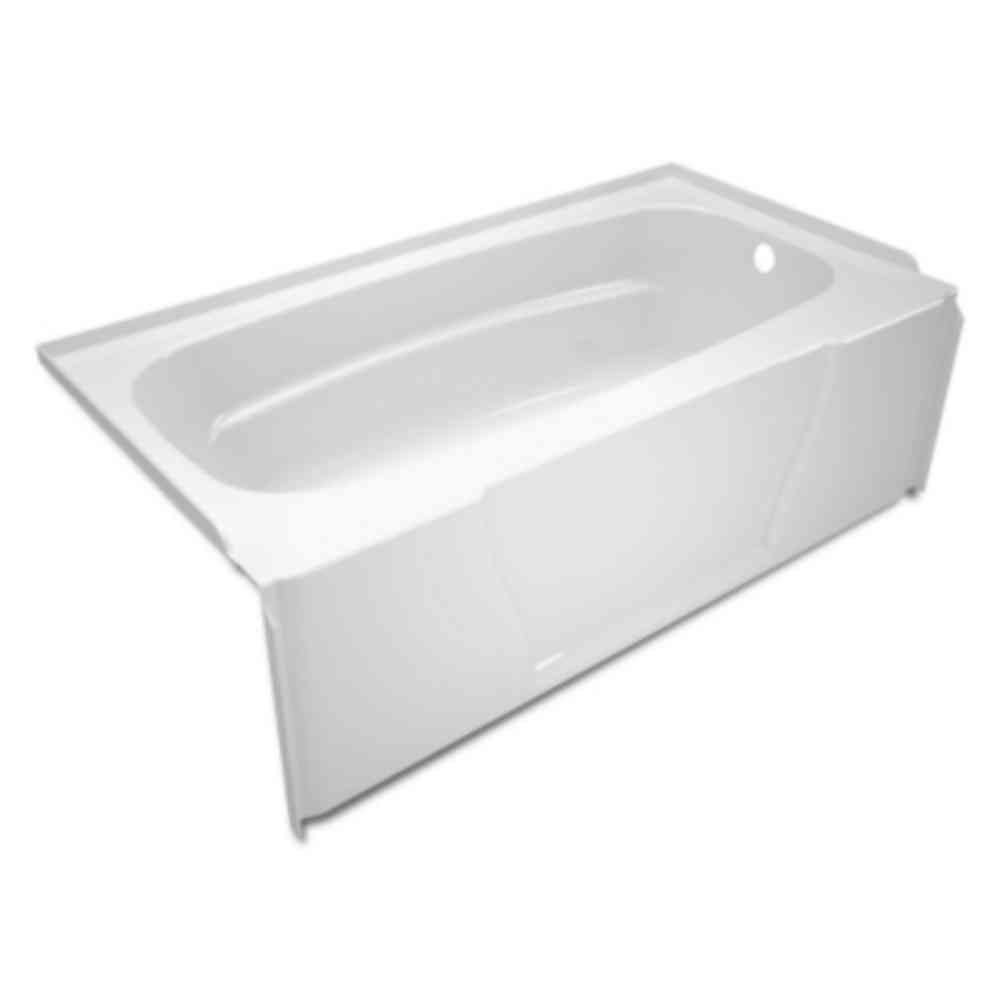 Firenze 5 ft. Right Hand Drain Soaking Tub in White 40004R - The Home Depot