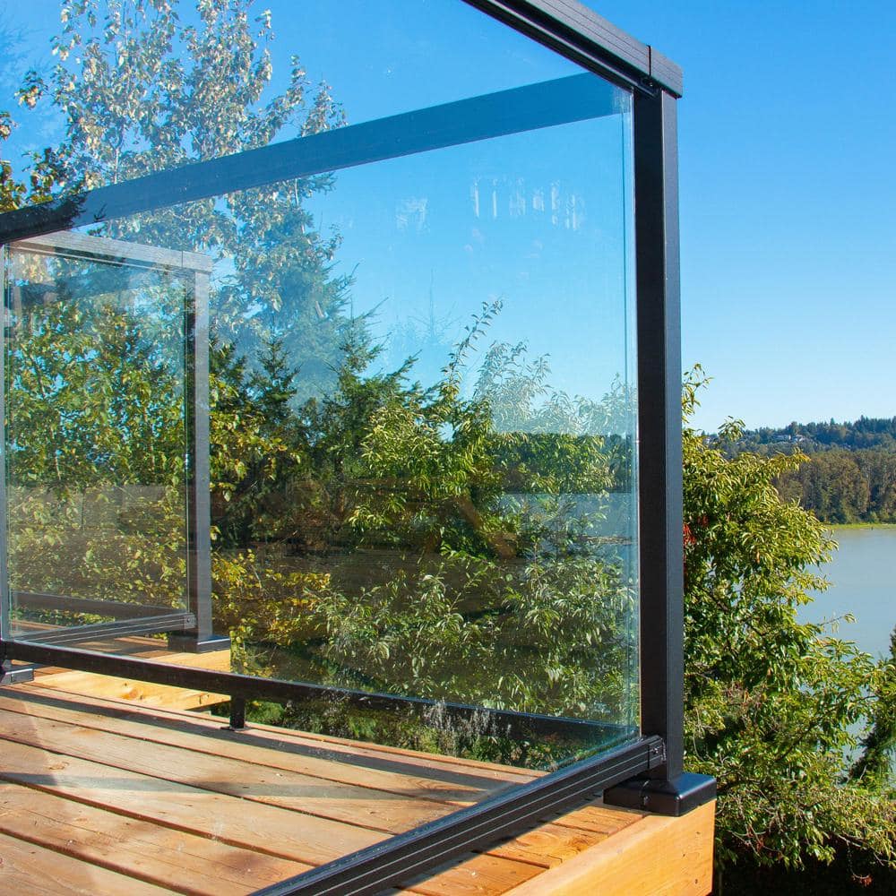 Reviews for Peak Aluminum Railing 36-5/16 in. H x 66 in. W Aluminum ...