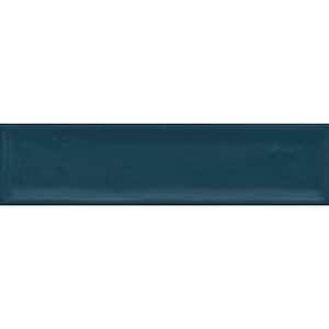EMSER TILE Raku Blue 3 in. x 12 in. Matte Ceramic Wall Tile (6.3 sq. ft ...
