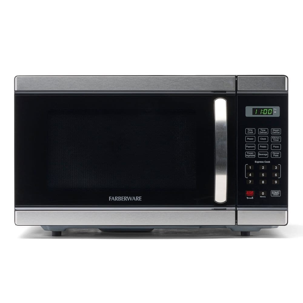 Farberware Professional 1.1 cu. Ft. 1000-Watt Countertop Microwave Oven ...
