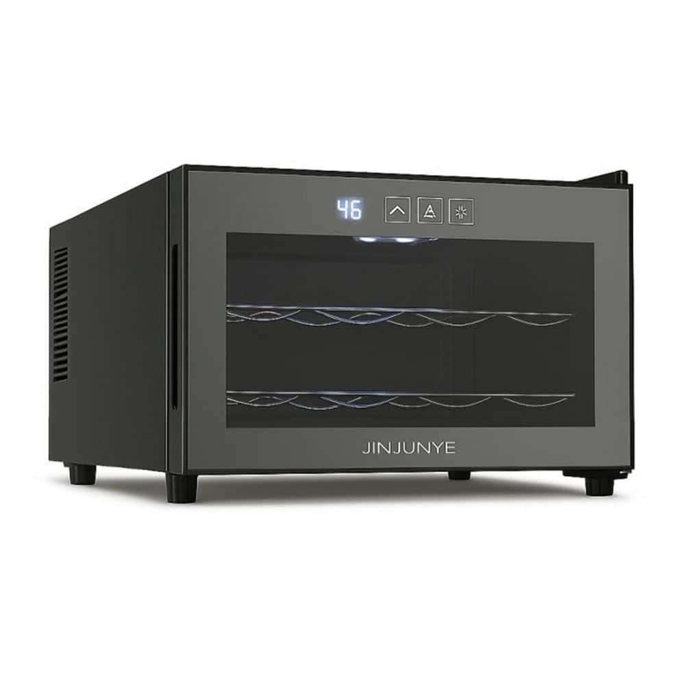 FUFU&GAGA Touch Screen Digital Temperature Control Wine Cooler Cellar ...