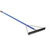 Bon Tool 6 ft. Aluminum Handle 24 in. Blunt Tooth Asphalt Lute Rake 12 ...