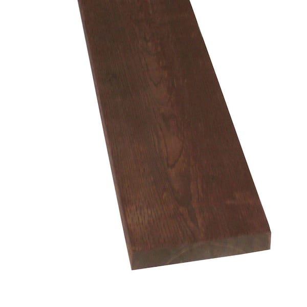 Pressure-Treated Lumber DF Brown Stain (Common: 2 in. x 10 in. x 8 ft ...