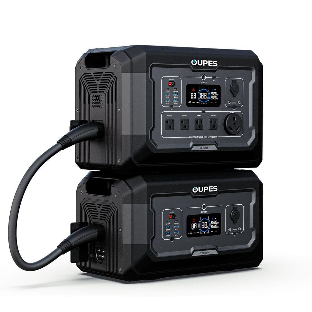 OUPES 2500-Watt Portable Power Station Mega 2 Push Button Start with ...