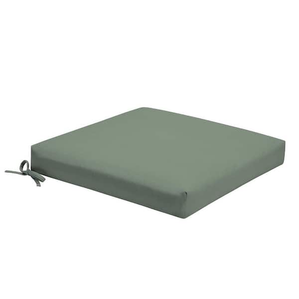 ARDEN Foam Outdoor Dining Seat Cushion 19 x 19 Made with ProFoam Rain ...