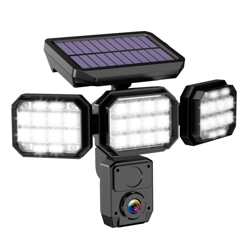 CIPACHO 24-Watt 120° Black Motion Activated Outdoor Integrated LED ...