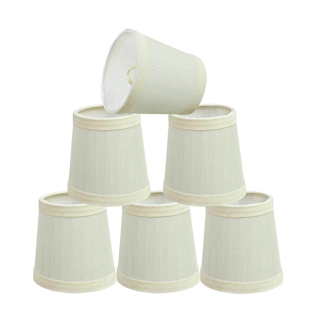 Aspen Creative Corporation 4 in. x 4 in. Eggshell Hardback Empire Lamp ...