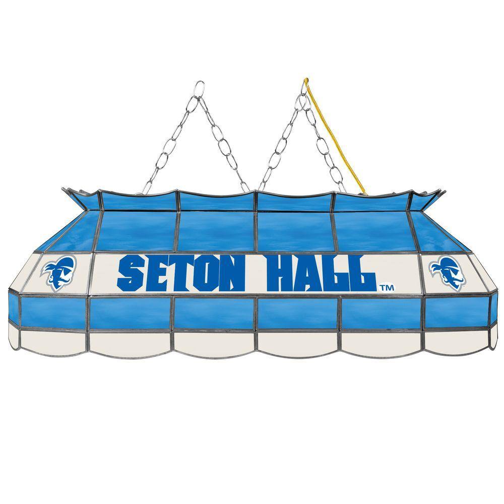 Trademark Global Seton Hall University 40 in. Gold Tiffany Light ...