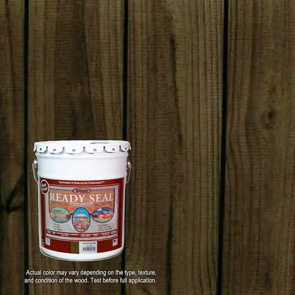 Ready Seal 5 gal. Natural Cedar Exterior Wood Stain and Sealer 370045 ...