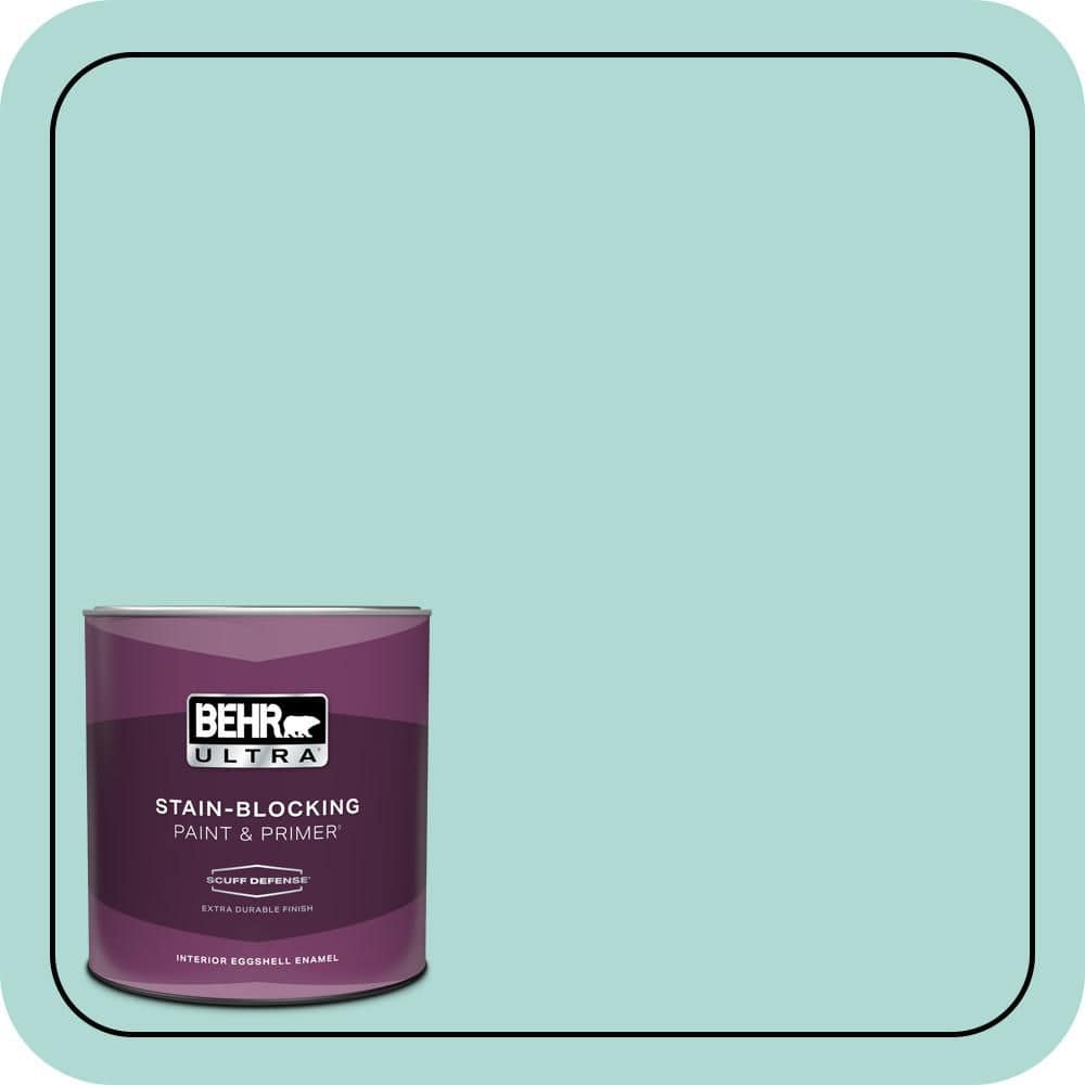 BEHR ULTRA 1 qt. #M450-3 Wave Top Extra Durable Eggshell Enamel ...