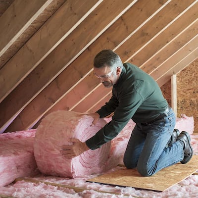 Roll - R30 - Fiberglass Insulation - Insulation - The Home Depot