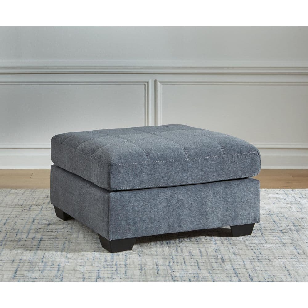 Signature DESIGN BY ASHLEY Marleton Blue Polyester Square Accent ...