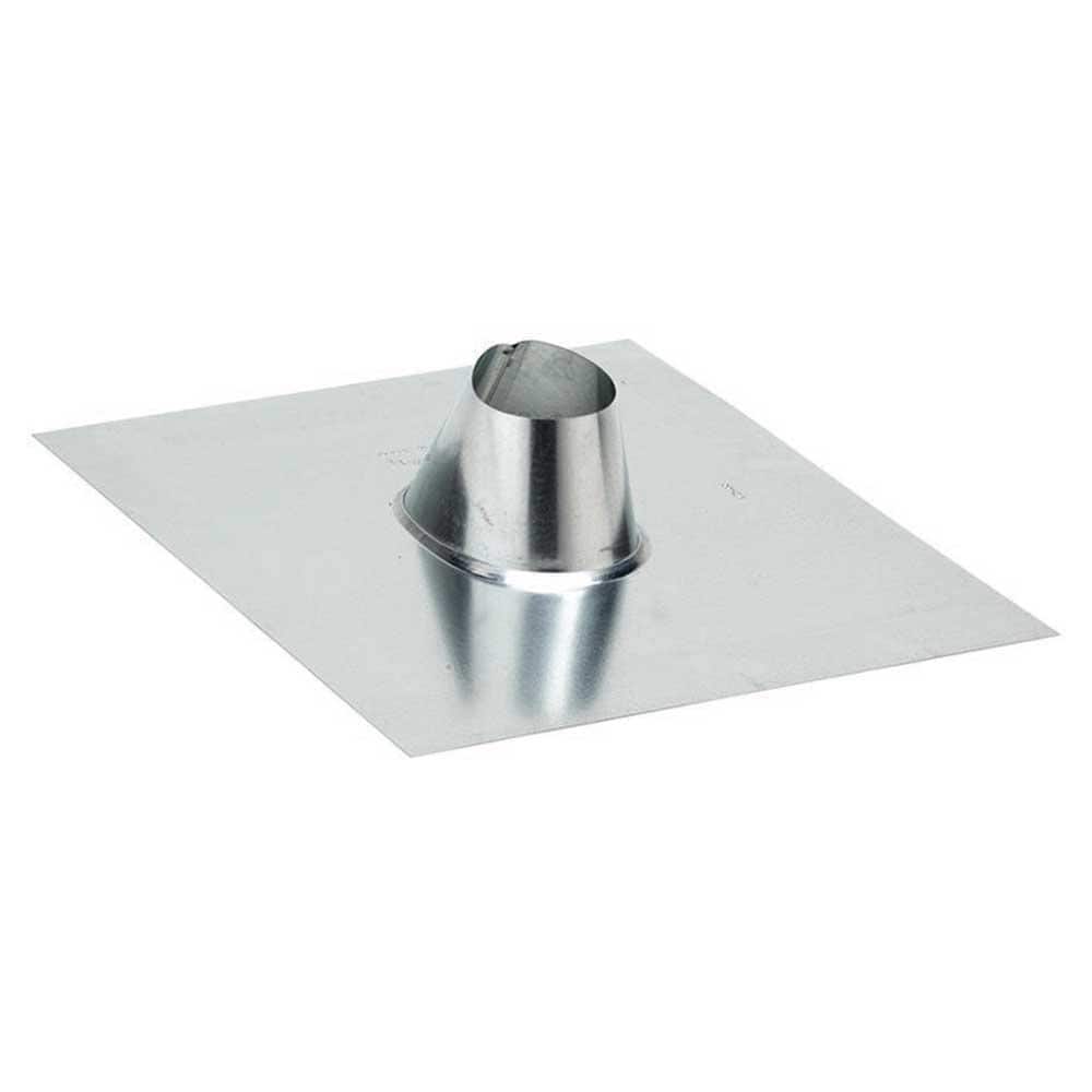 Gibraltar Building Products 3 in. Galvanized Steel Pipe Flashing with ...