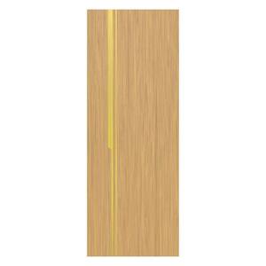 VILLAR HOME DESIGNS 24 in. x 92 in. Solid Core Sandy Oak Natural Wood ...