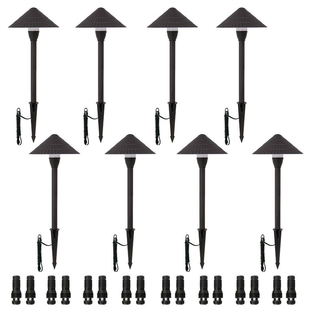 Sofiton 3-Watt Low Voltage Bronze Hardwired Integrated LED Weather ...