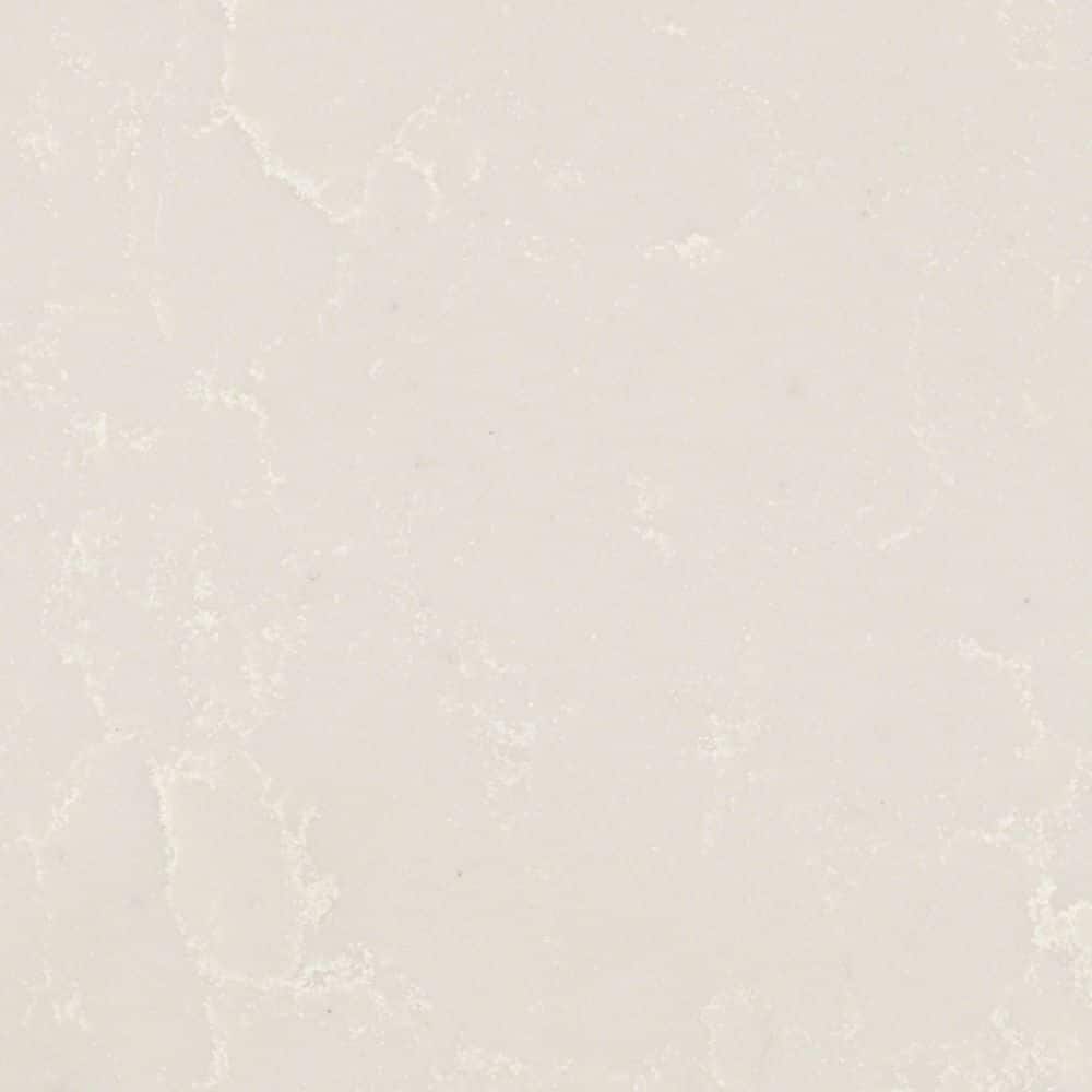 STONEMARK Quartz Countertop Sample in Perla White P-QSL-PERLWHT-3X3 ...