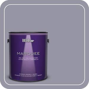 BEHR ULTRA 1 qt. #640F-5 Ash Violet Extra Durable Satin Enamel Interior ...