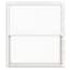 JELD-WEN 41.5 in. x 53.5 in. V-2500 Series White Vinyl Single Hung ...