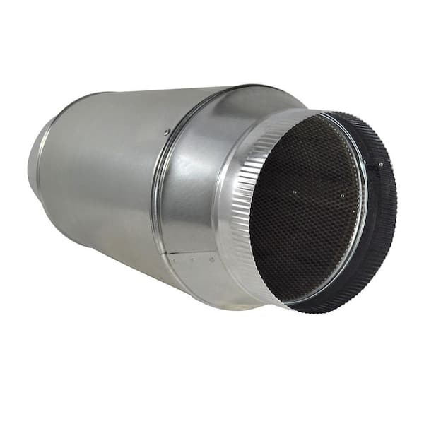 Suncourt In-Line Duct Muffler DM108 - The Home Depot