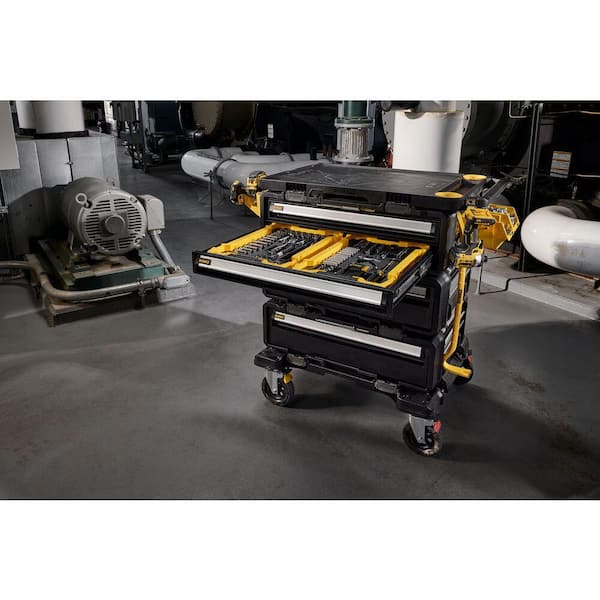 DEWALT Toughsystem 2.0 DXL 25.8 in. 5-in-1 Wheeled Modular Workstation ...
