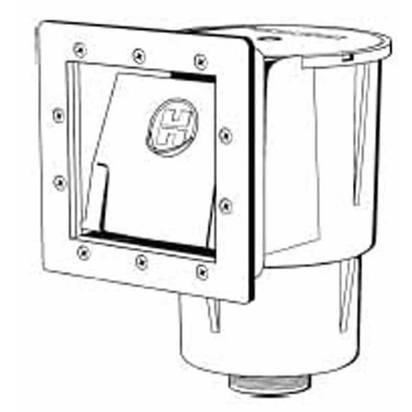 Above Ground Skimmer Wide Mouth Complete Thru Wall Skimmer Kit For ...