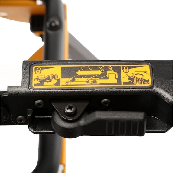 DEWALT 15 Amp Corded 10 in. Job Site Table Saw with Rolling Stand DWE7491RS The Home Depot