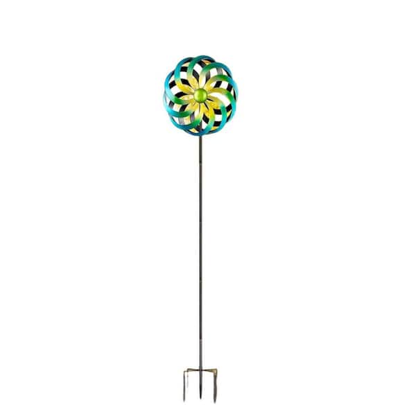 Wind Spinners Outdoor Yard Decorations, 16 in. Wind Sculpture Metal ...