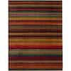 Mohawk Home Boho Stripe Multi 5 ft. x 8 ft. Striped Area Rug 368395 ...
