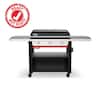 Weber Slate Griddle 3-Burner Propane Gas 30 in. Flat Top Grill in Black ...