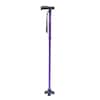 HurryCane Freedom Edition Folding Cane with T-Handle in Purple HCANE-PR ...
