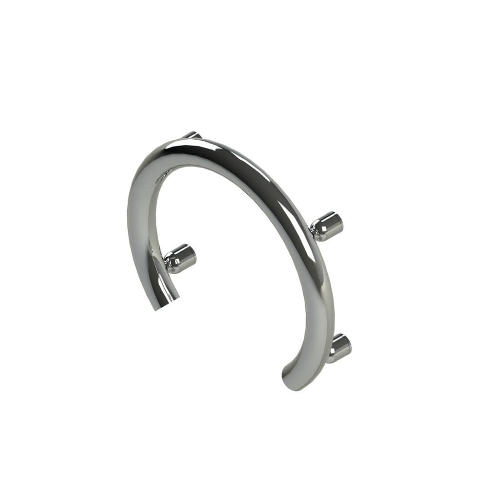 INVISIA 13 in. Concealed Screw Grab Bar Accent Ring, Designer Luxury ...